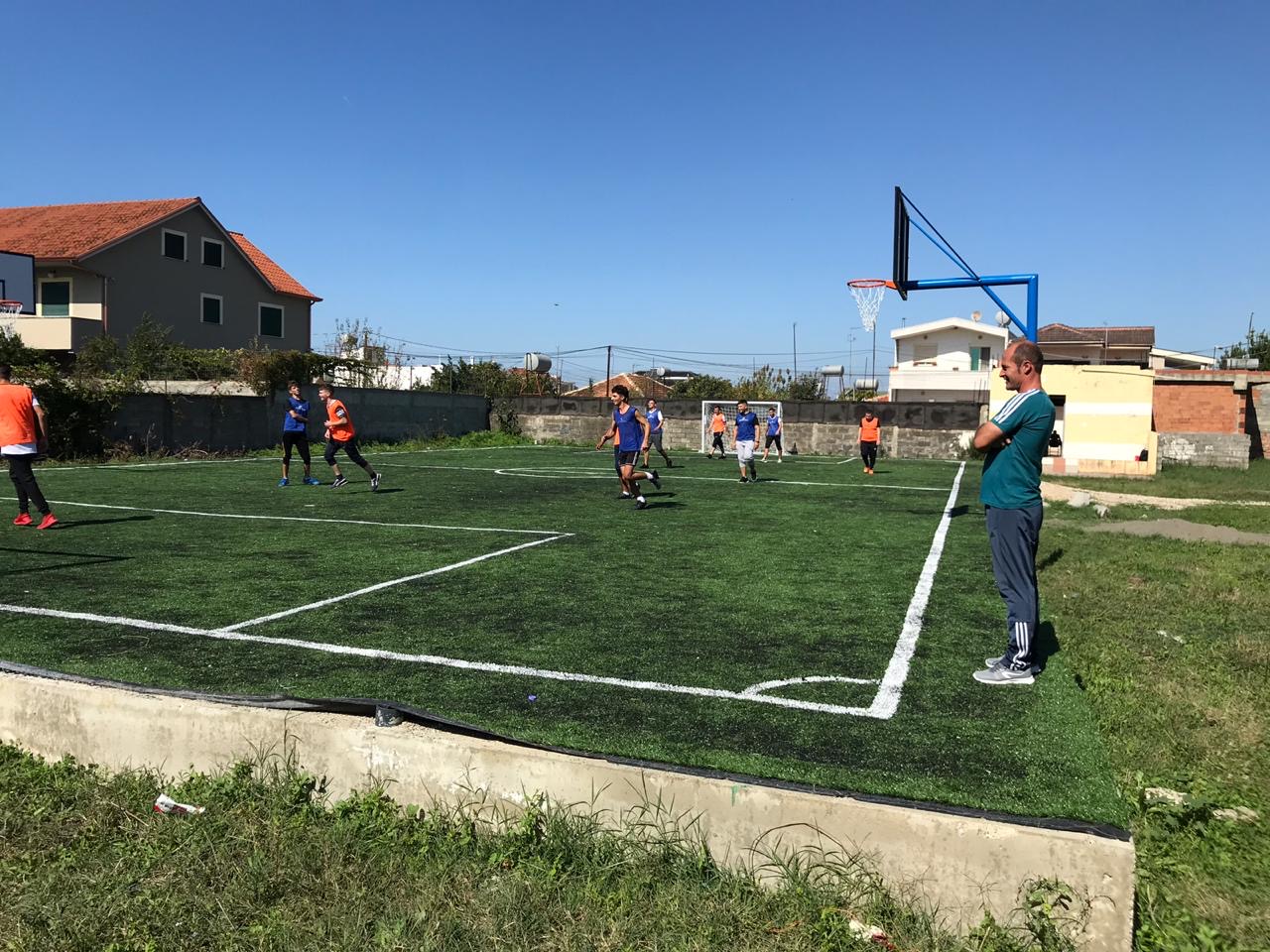 Fusha sportive në gjimnazin “Dhosi Liperi” Sukth i ri. - Vizion OJF
